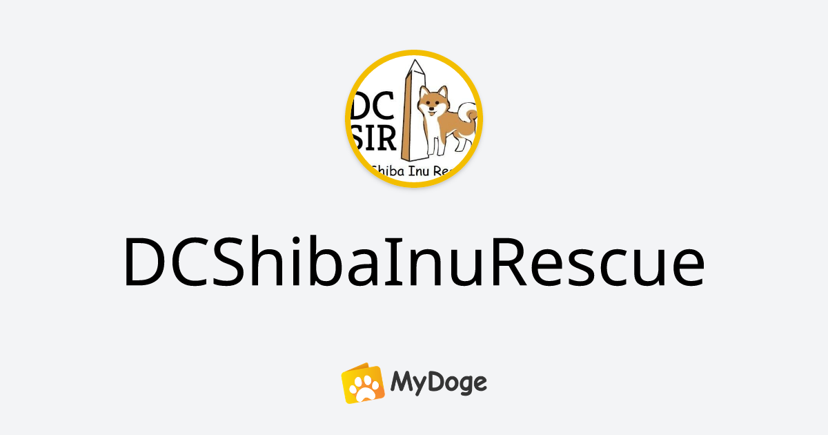 DCShibaInuRescue is on MyDoge!