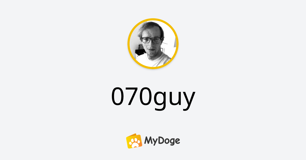 070guy is on MyDoge!